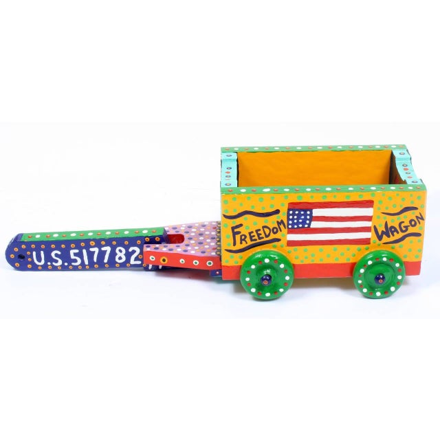 James C. Litz Freedom Wagon, 1980's | Chairish