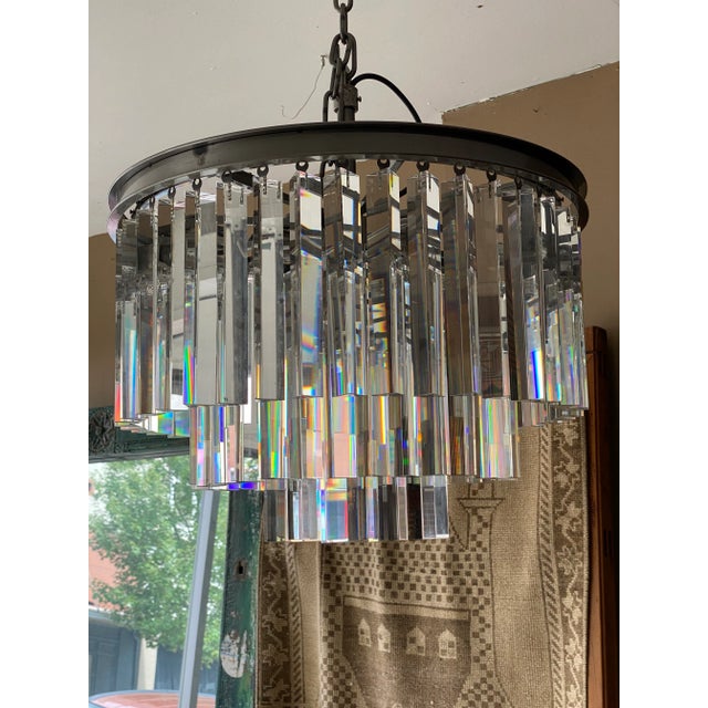 Timothy Oulton Odeon Round 3 Tier Chandelier | Chairish