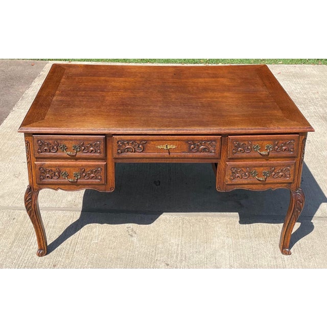 French Louis XV Style Writing Desk | Chairish