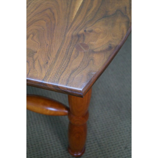 Studio Made Solid Walnut & Mix Wood Coffee Table | Chairish