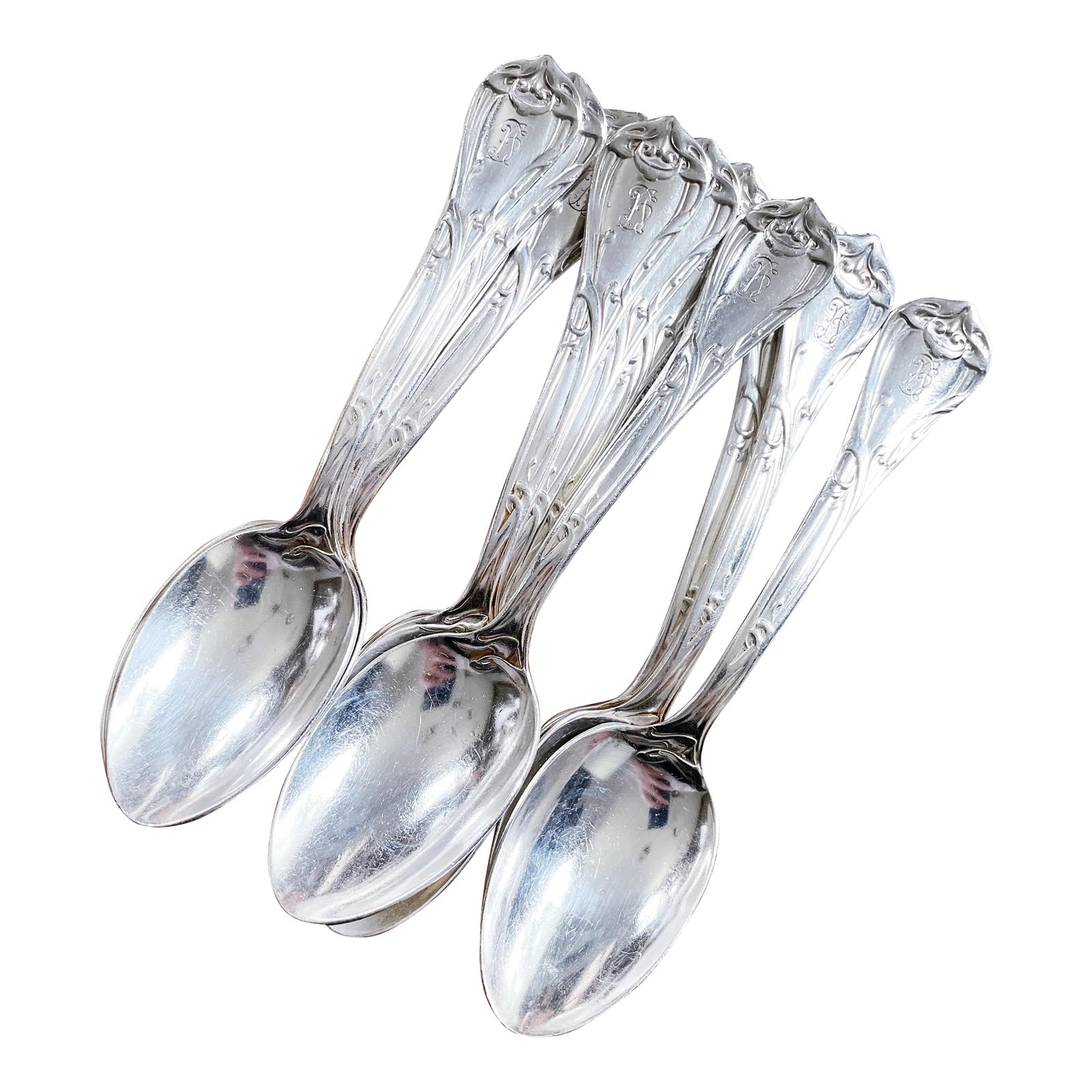 1930s Silver Plated Teaspoons From Hotel Jefferson St Louis- Set of 10 ...