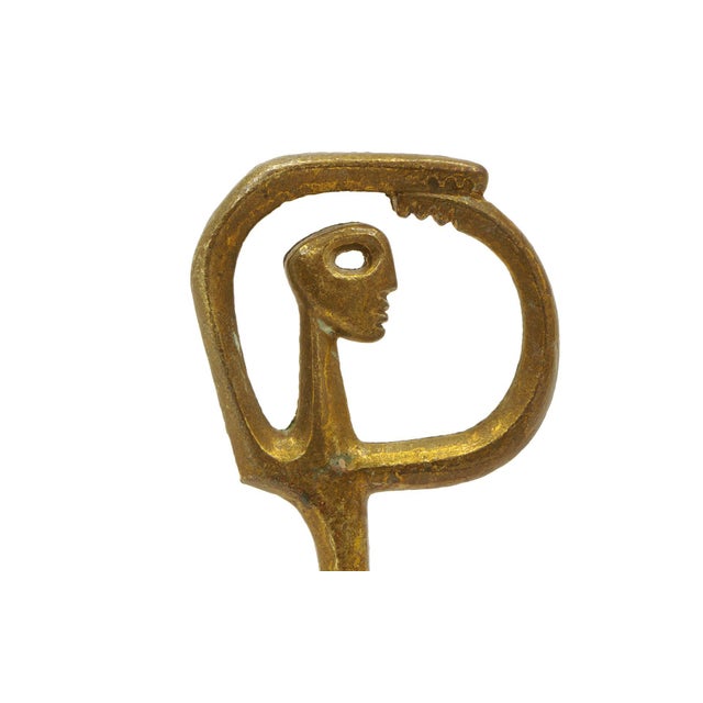 Bronze Figurative Table Sculptures by Frederic Weinberg, Each Is Signed ...