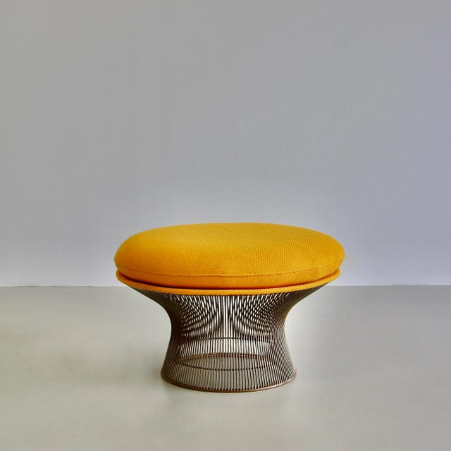 Lounge Chair and Footstool Set by Warren Platner for Knoll Inc. / Knoll ...