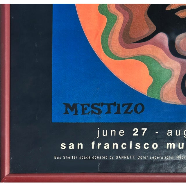 Chicano Art "Mestizo" 1991 Poster San Francisco Museum of Modern Art ...
