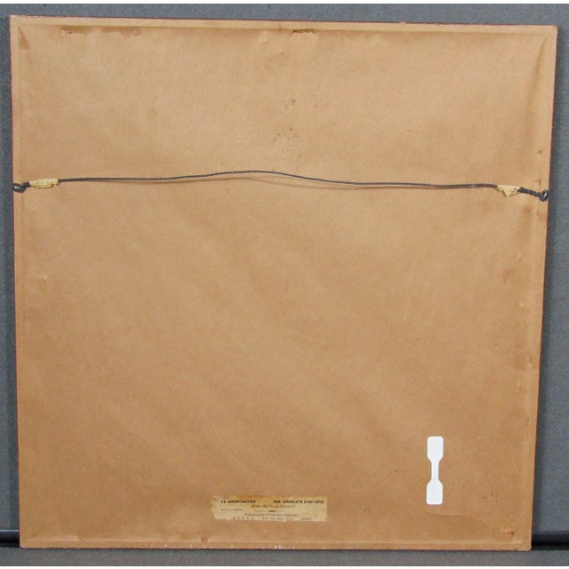 Vintage Spanish Oleograph After Fra Angelico “The Annunciation” – Radef ...