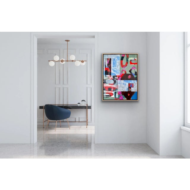 Original Abstract Textured Acrylic Painting by Pamela Harmon | Chairish
