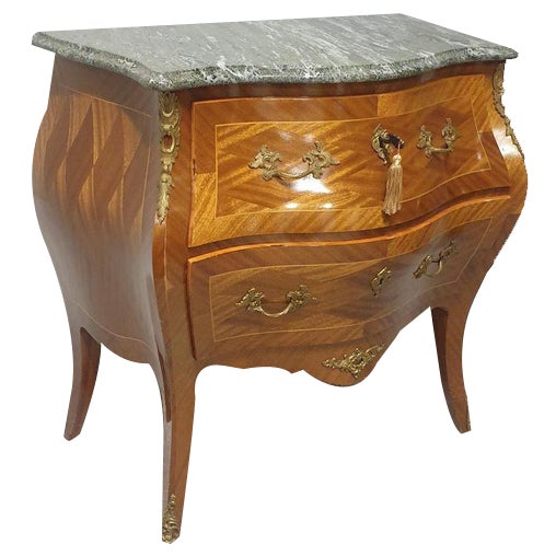 Antique French Bombe Commode | Chairish
