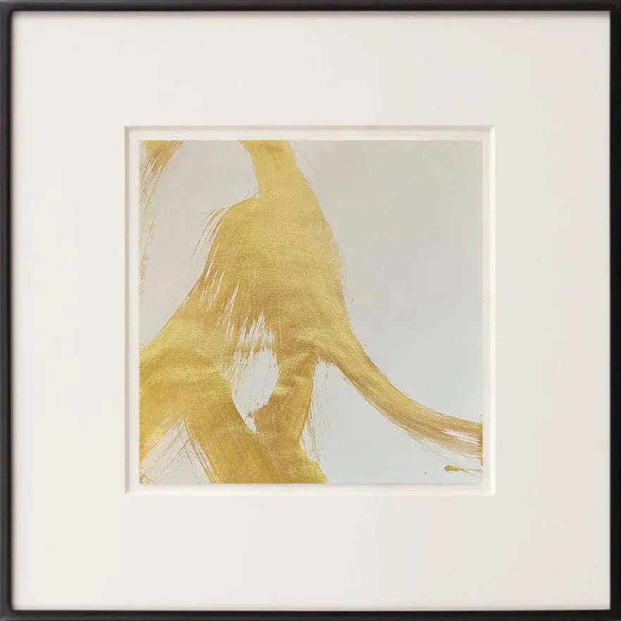 Sumi Ink Painting Gold No.18 by Fanyu Lin (2023) | Chairish