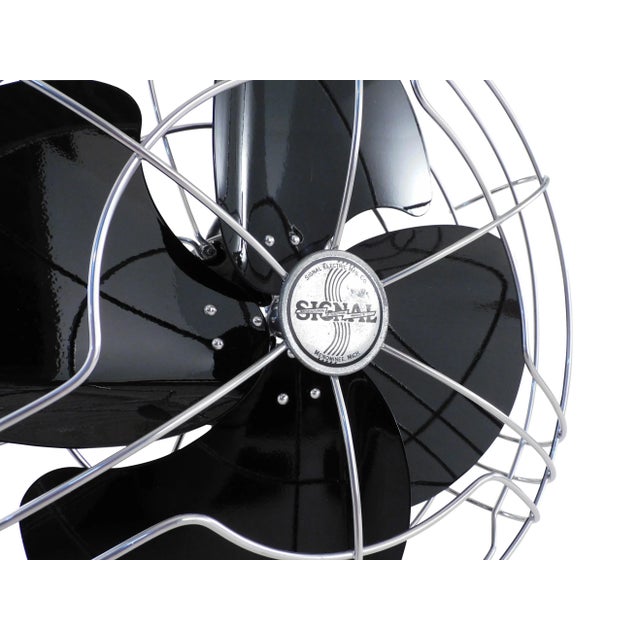 C. 1930s Signal Deluxe Deco Restored Electric Fan | Chairish