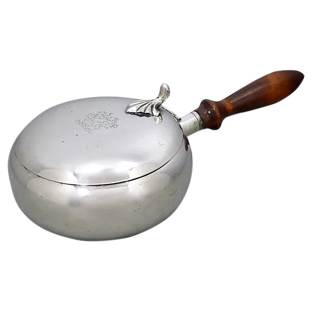 Vintage English Silver-Plate Silent Butler with Lion | Chairish