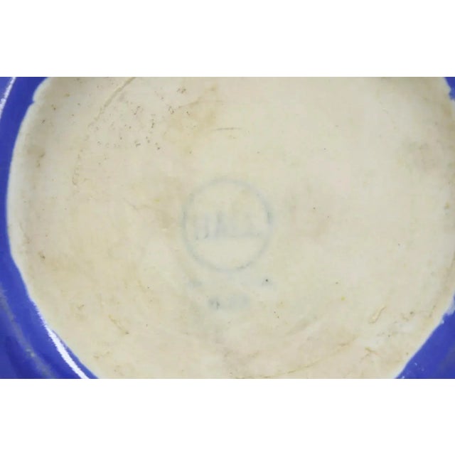 Vintage Hall Sky Blue Art Deco 633 Ball Form Glazed Pottery Stoneware ...