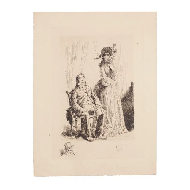 Auguste Brouet - the Rich - Original Etching - Early 20th Century | Chairish