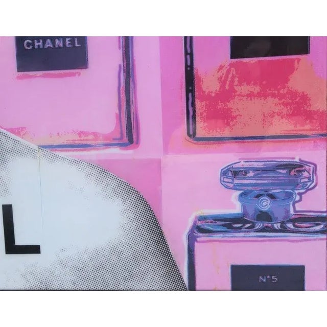 Jim Hudek "Pink Vogue - Marilyn Monroe" Colorful Contemporary Mixed ...