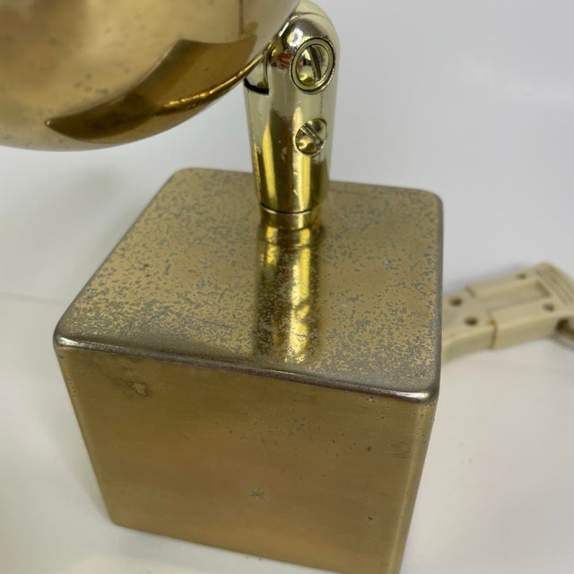 Vintage Tensor Mid-Century Brass Atomic Sputnik Eyeball Orb Task Lamp ...