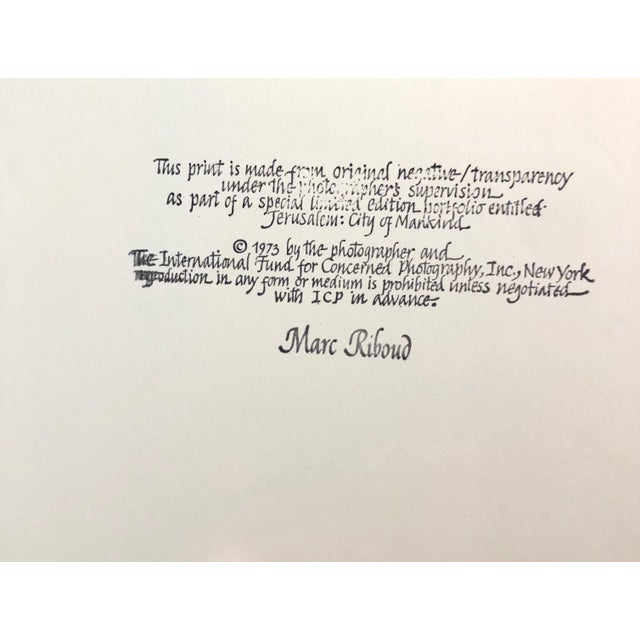 Marc Riboud, Vintage Color Photograph Old City Jerusalem Temple Mount ...