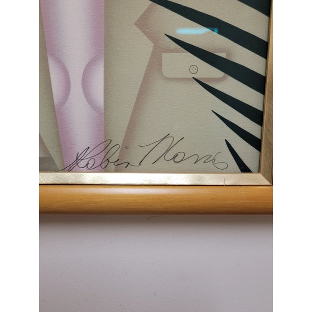Original Robin Morris Lithograph Signed | Chairish