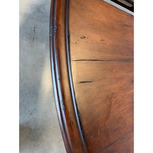 Walnut Volute Extension Dining Table | Chairish