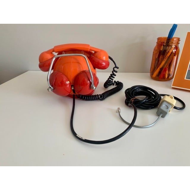 Mid-Century Modern Sergio Todeschini 'Bobo' Phone Telcer Italy | Chairish