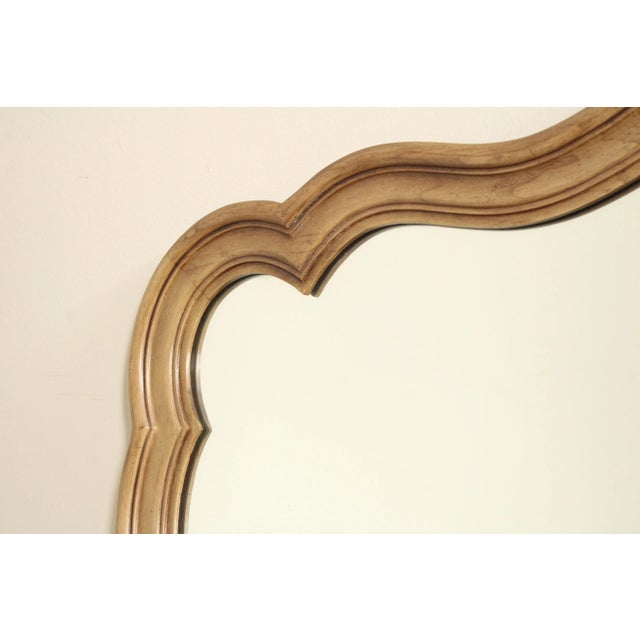 Fancher Vintage French Provincial Style Fruitwood Wall Mirror | Chairish