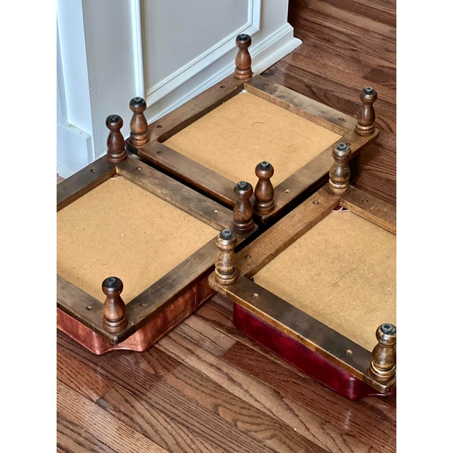 1960s Vintage Stacking Footstools, Set of 3 | Chairish