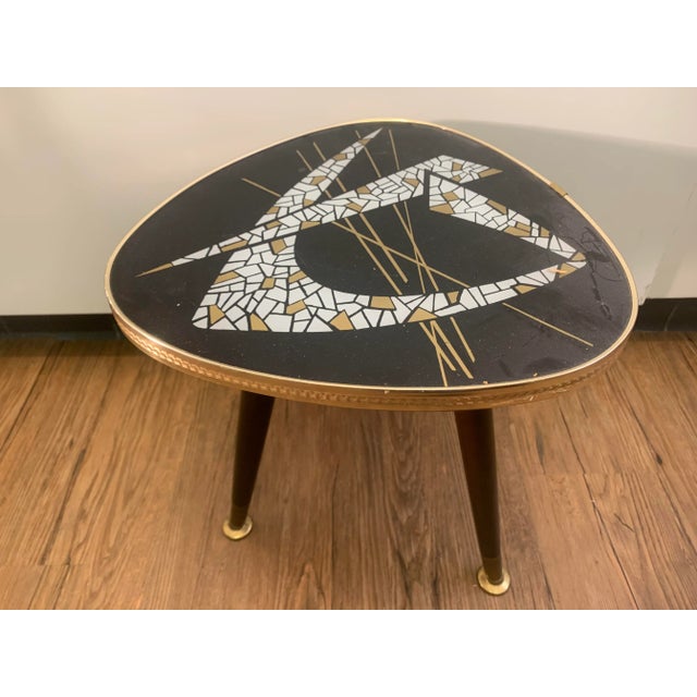 Kidney-Shaped Flower Table or Plant Stand, 1950s | Chairish