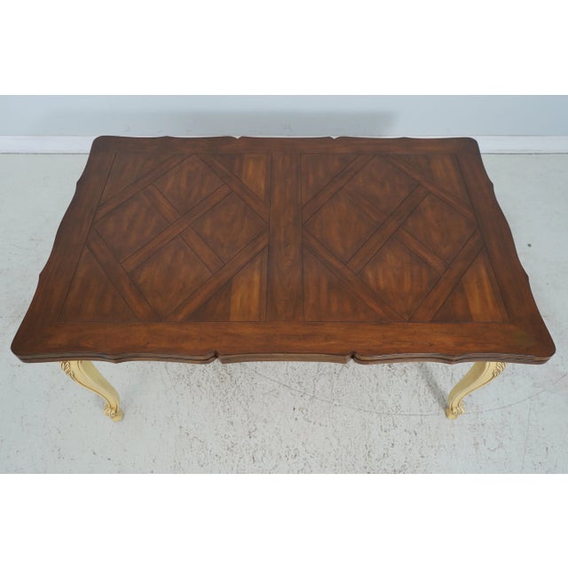 Karges French Louis XV Style Drawleaf Dining Room Table | Chairish