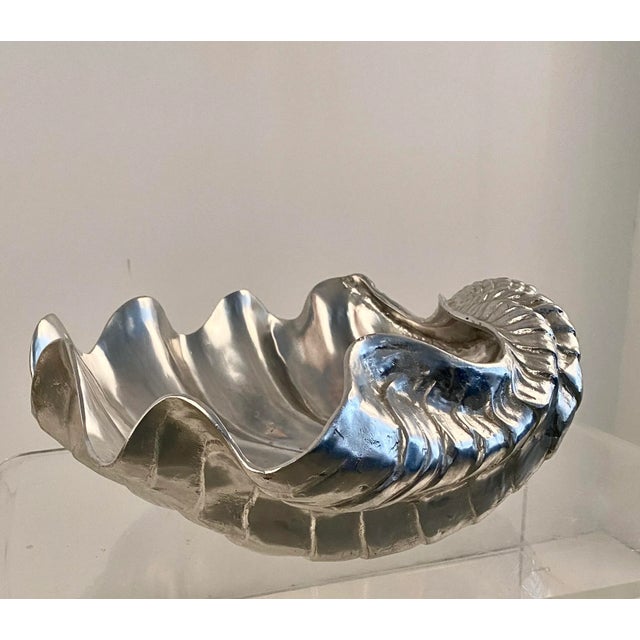 Arthur Court Large Clam Shell Bowl | Chairish