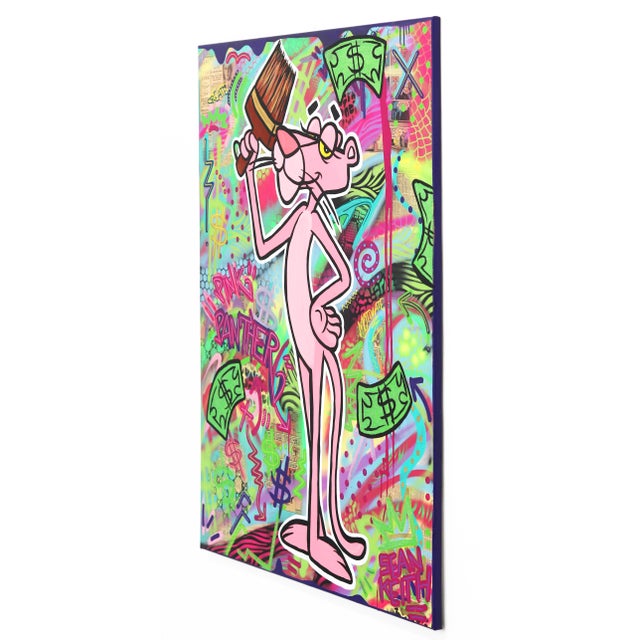 "Pink Panther Graffi" Original Artwork by Sean Keith | Chairish