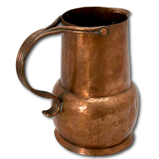 Vintage 1940s Hand Wrought Copper Pitcher by Noted Taxco Mexico Maker ...