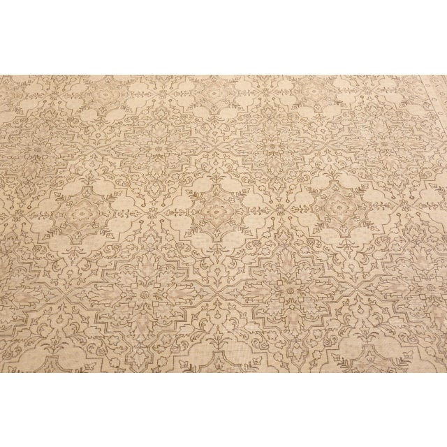 Nazmiyal Collection Antique Persian Tabriz Rug | Chairish