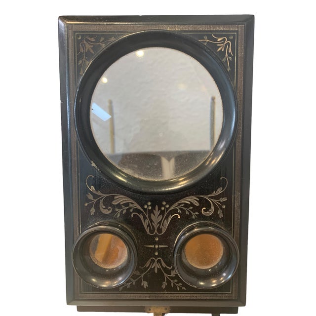 19th Century Folding Optic Stereo Viewer Stereoscope Graphoscope Chairish