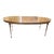 Romweber Invicta Burlwood 84" Oval Dining Table - Mid Century Modern ...