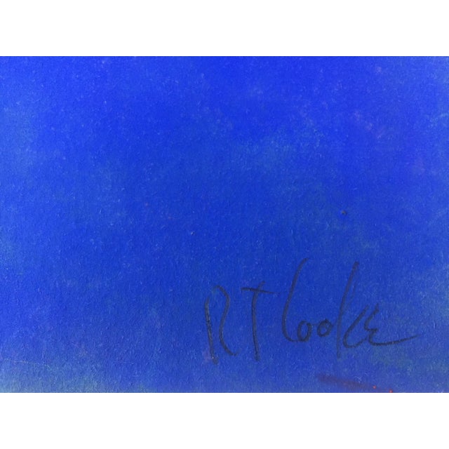 Original Vintage Robert Cooke Chicken Painting | Chairish