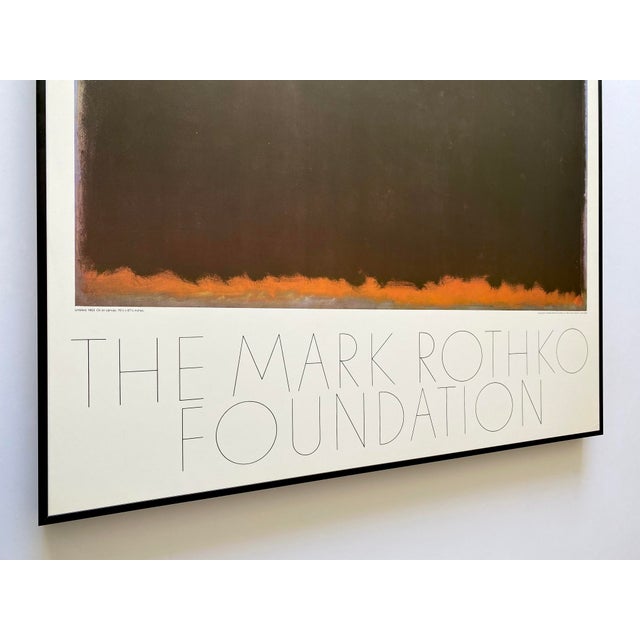 Mark Rothko Foundation Vintage 1981 1st Edtn Lithograph Print Framed ...