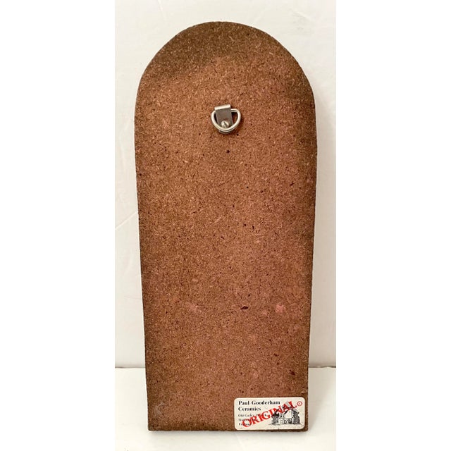 Paul Gooderham Ceramic Wall Plaque, England | Chairish