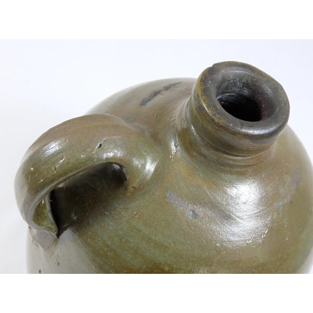 Small Size Antique Southern American Redware Spirits Jug | Chairish