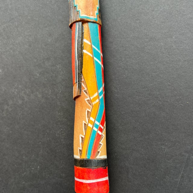 Native American Hopi Kachina Style Spider Woman | Chairish