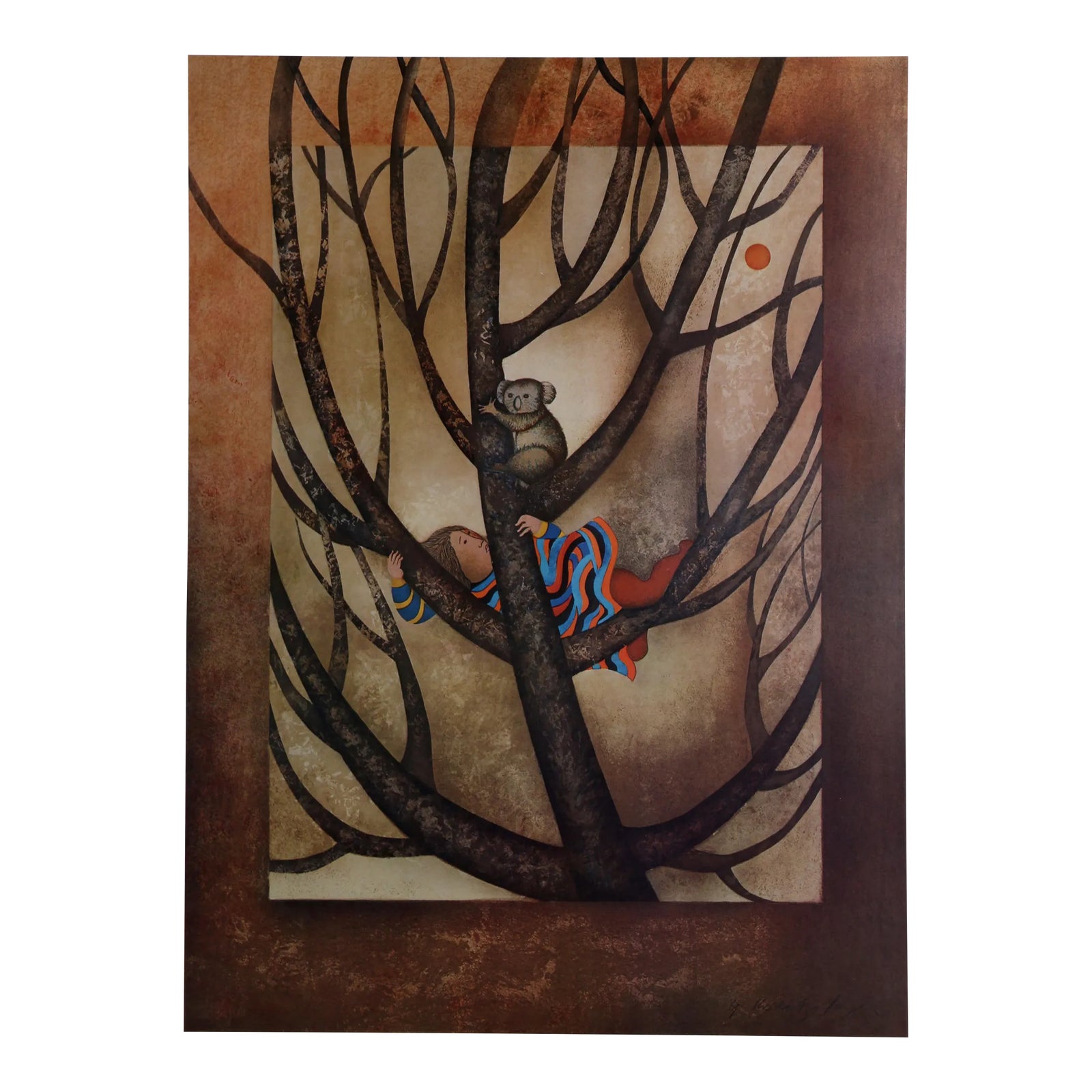 A Koala Bear for Sandra, Graciela Rodo Boulanger Poster | Chairish
