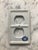 Asian Porcelain “Blue Willow” Light Switch Plate Cover Double Socket ...