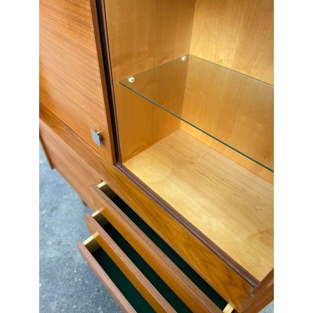 Mid 20th Century Friedrich Beckmann for Exclusive Dry Bar With Glass ...