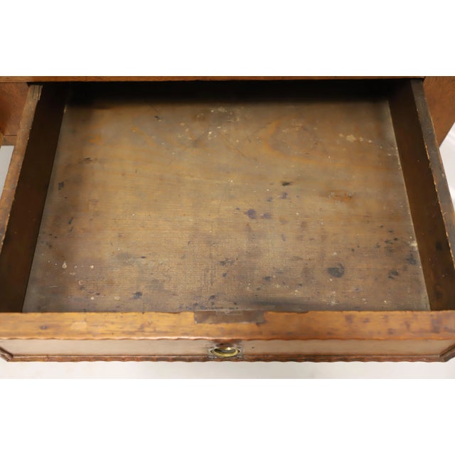 Antique 19th Century Walnut Railroad Paymaster Desk | Chairish