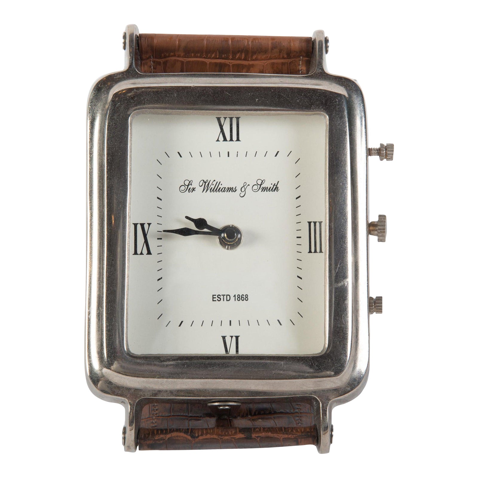 Vintage Store Display Wrist Watch Desk Clock | Chairish