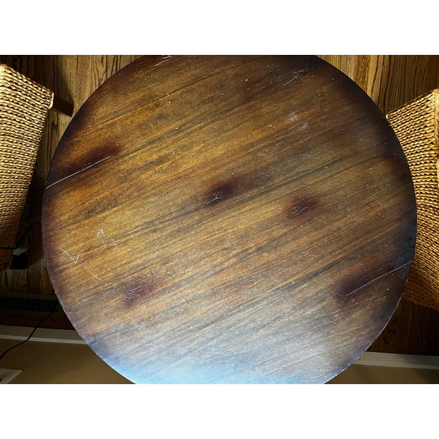 1990s Milling Road Round Table | Chairish