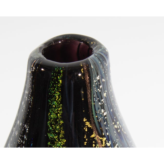 David Van Noppen Signed 2006 Art Glass Vase | Chairish
