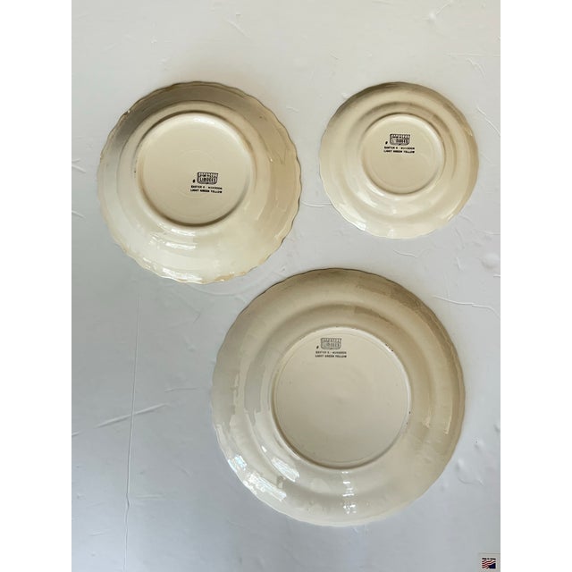 Limoges Floral Dishware - Set of 20 | Chairish