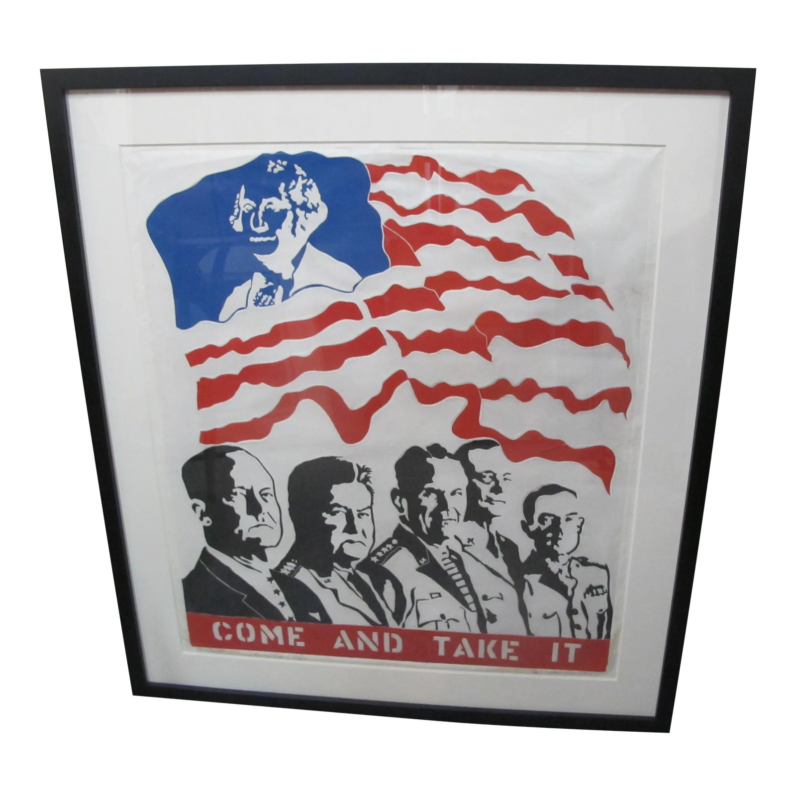 William Kent Signed Slate Relief Artist Proof #2 Print 1964 Come and ...