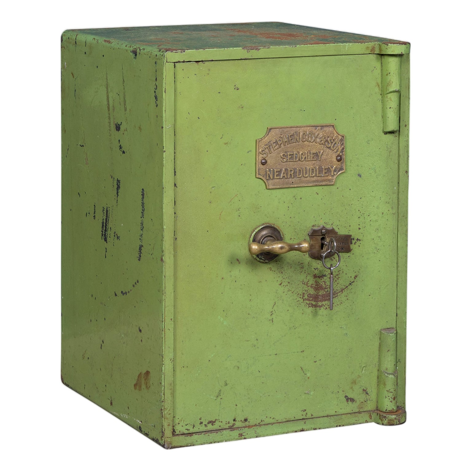 20th Century English Cast Iron Fireproof Safe by Stephen Cox & Son ...