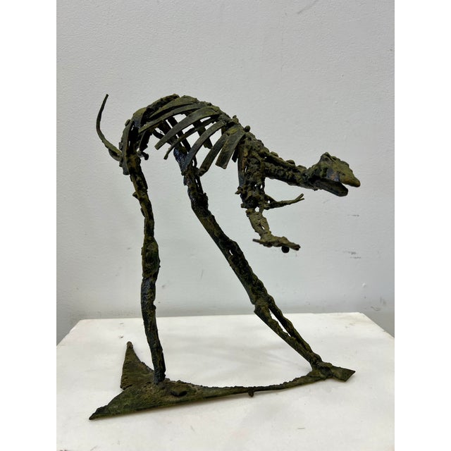 Brutalist Metal Sculpture by Cuban Artist Lazaro Ramirez Moreno | Chairish