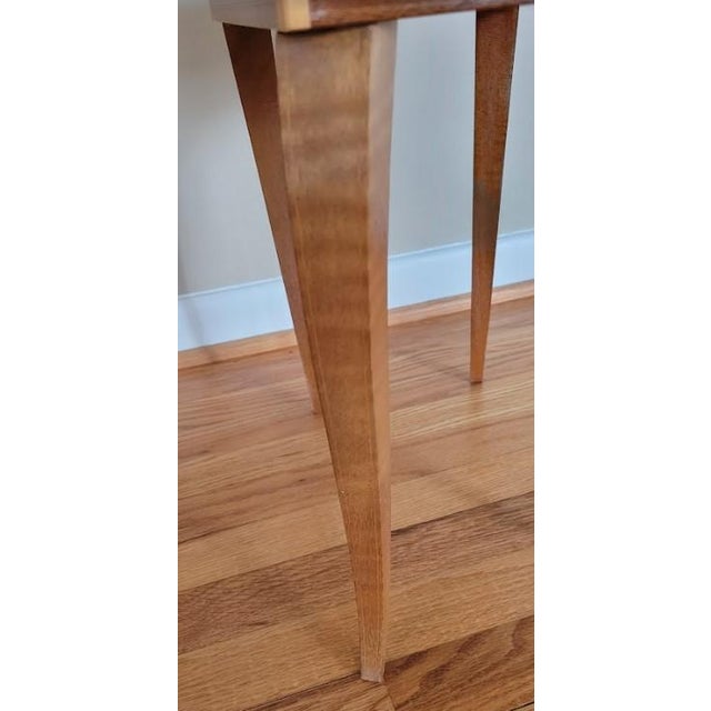 1950s Vintage Pair Italian Lacquered Top Small Music Box Tables | Chairish