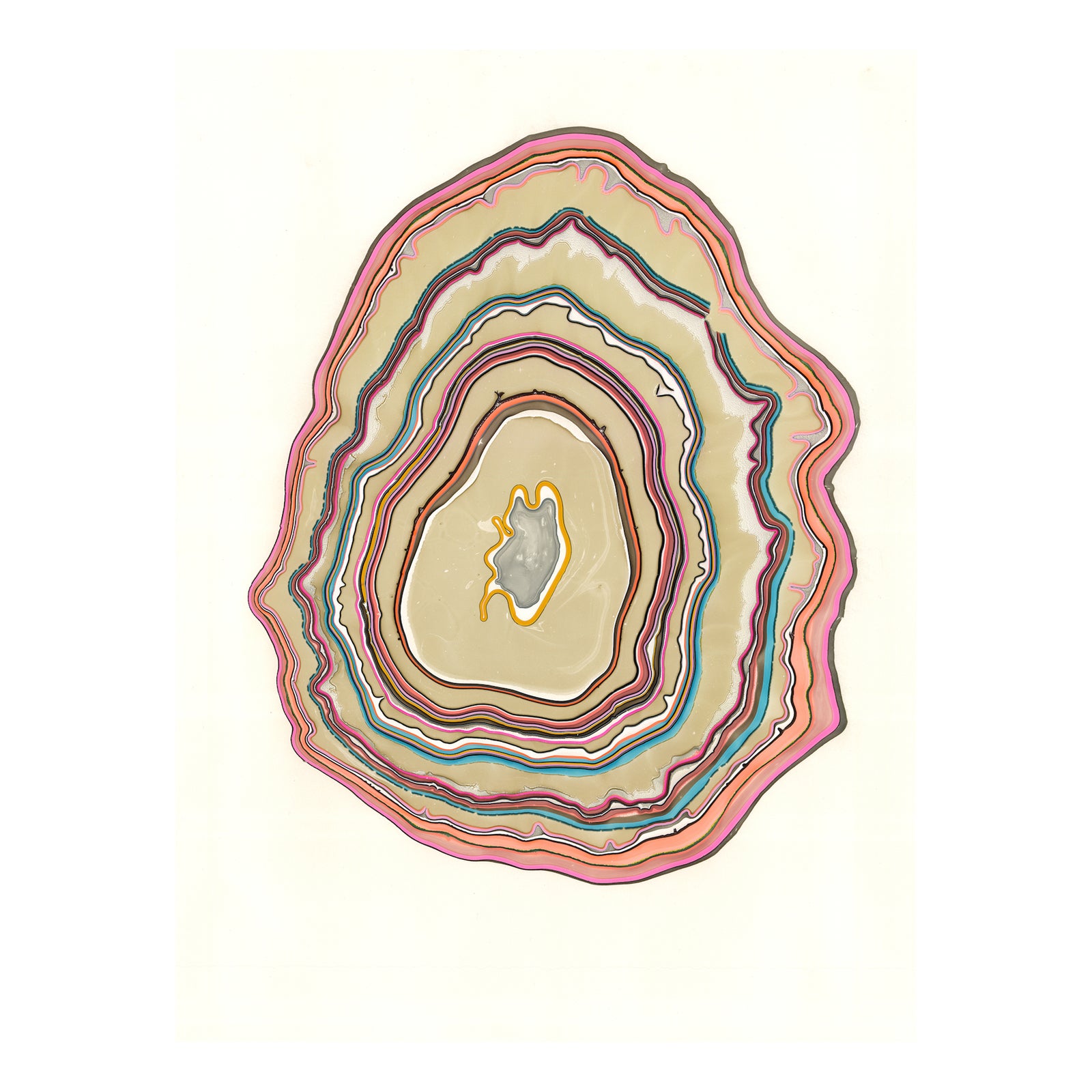 Pernille Snedker, Woodrings #01, Giclée Print | Chairish